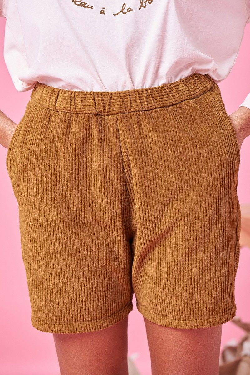 Short plantain - caramel femme - Graine Clothing