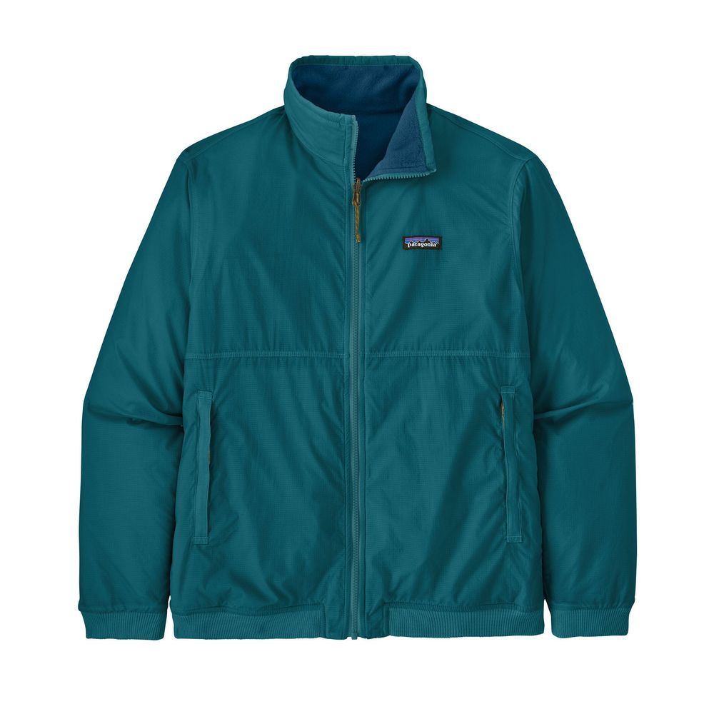 Veste coupe-vent réversible en recyclé | bicolore "reversible shelled ...