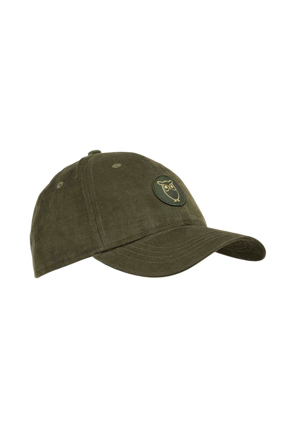 Casquette verte velours fin en coton bio - baby cord cap forrest night 1090 forrest night homme