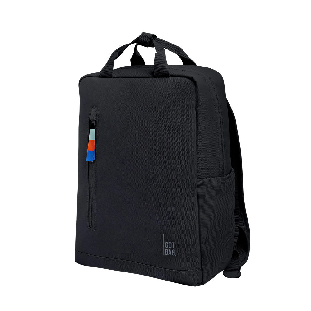 Sac à dos imperméable 11l en matière recyclée | black "daypack 2.0 ...