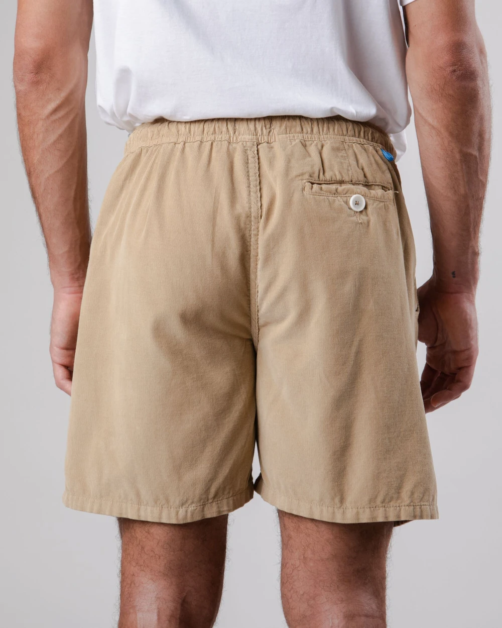 Short en velours côtelé de coton bio | beige "baby cord summer short ...