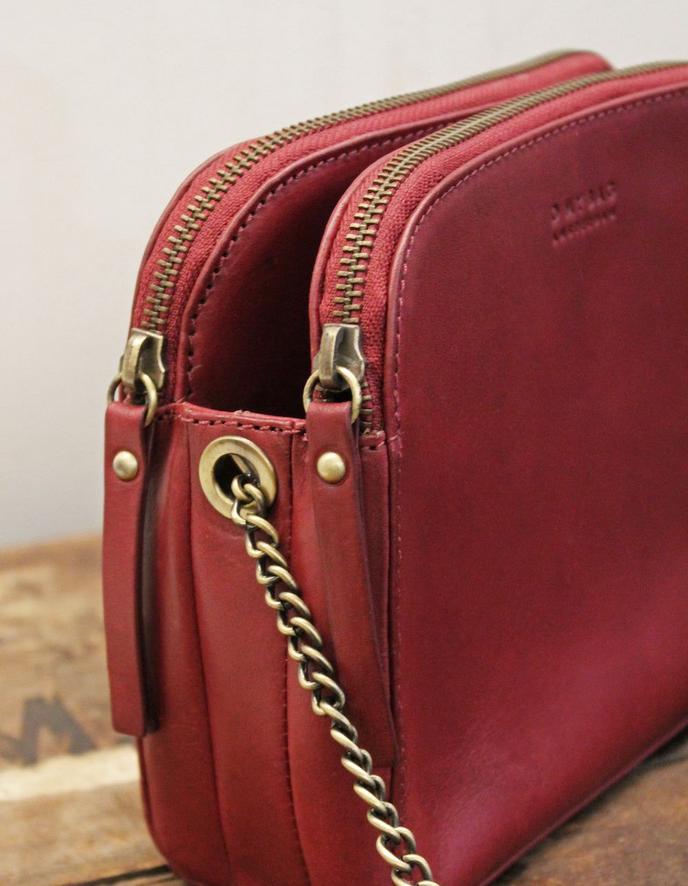 Emily - ruby classic leather femme - O My Bag