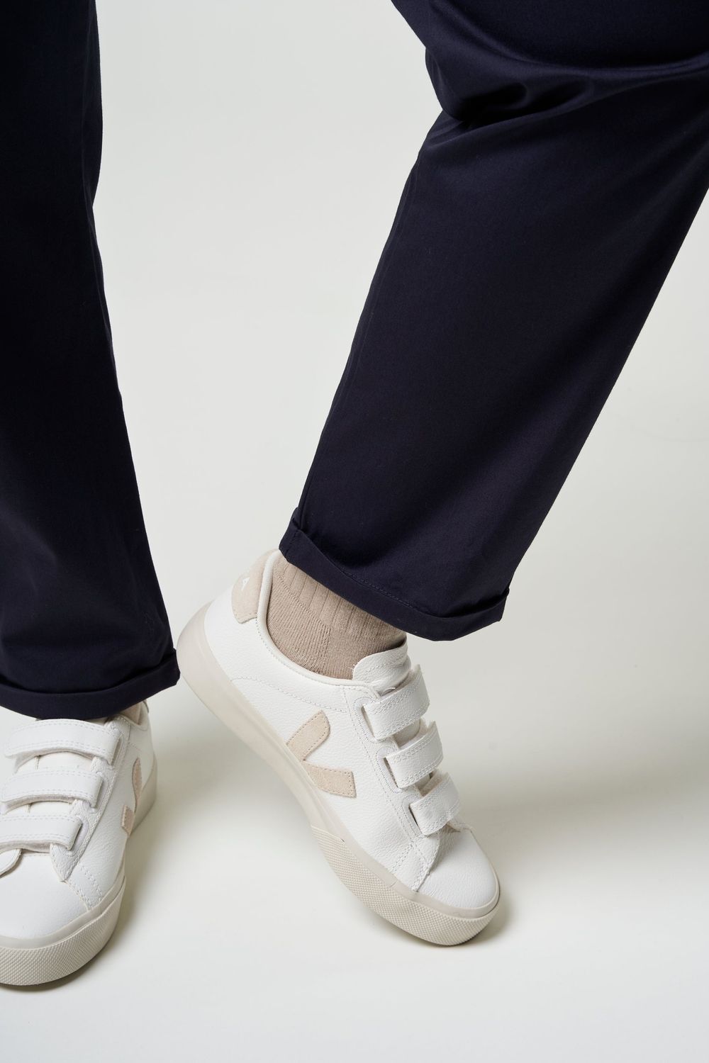 Pantalon ample marine en coton bio - danyaa night sky femme - Armedangels