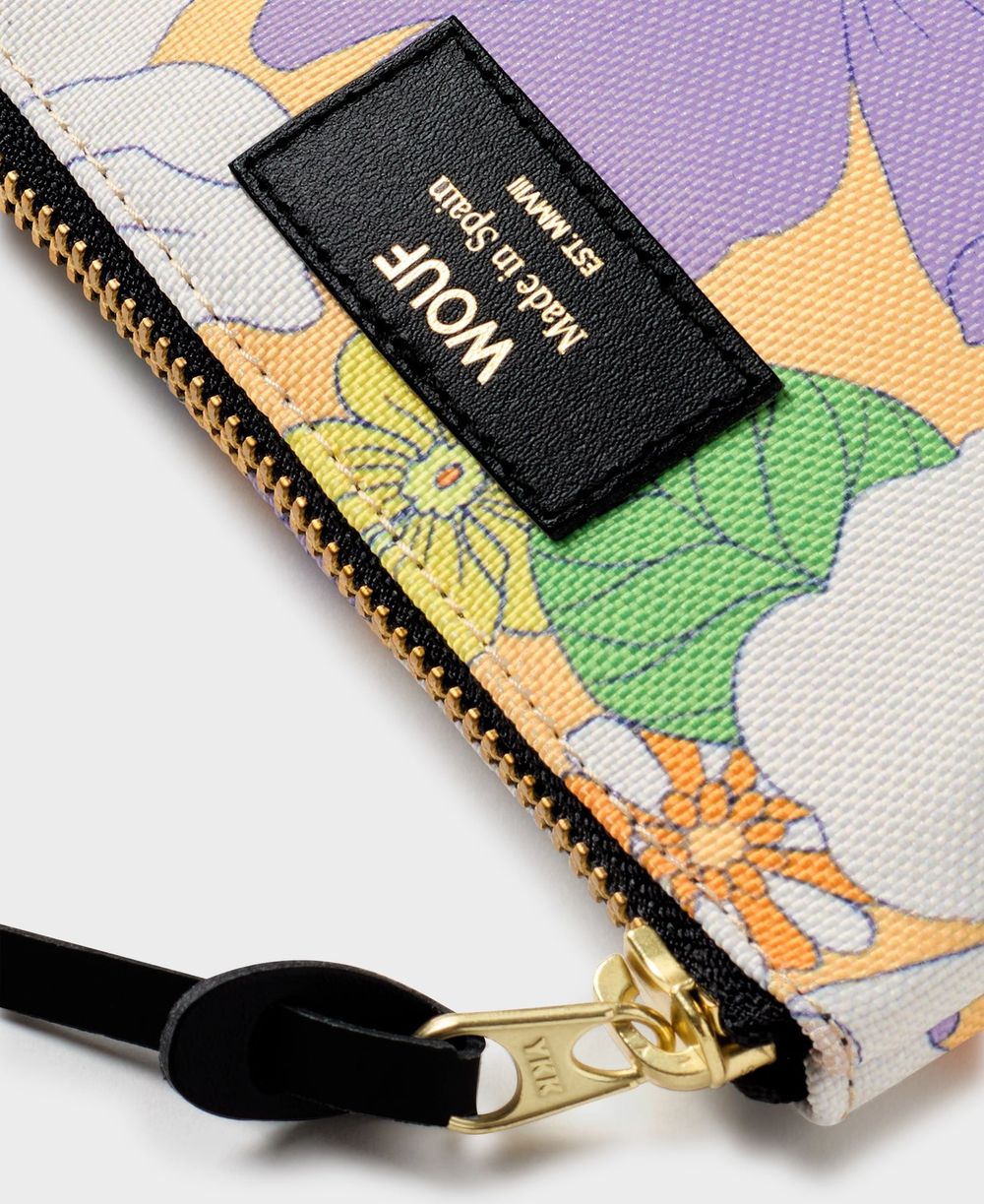 Pochette à motifs en recyclé - yelli small pouch femme - Wouf