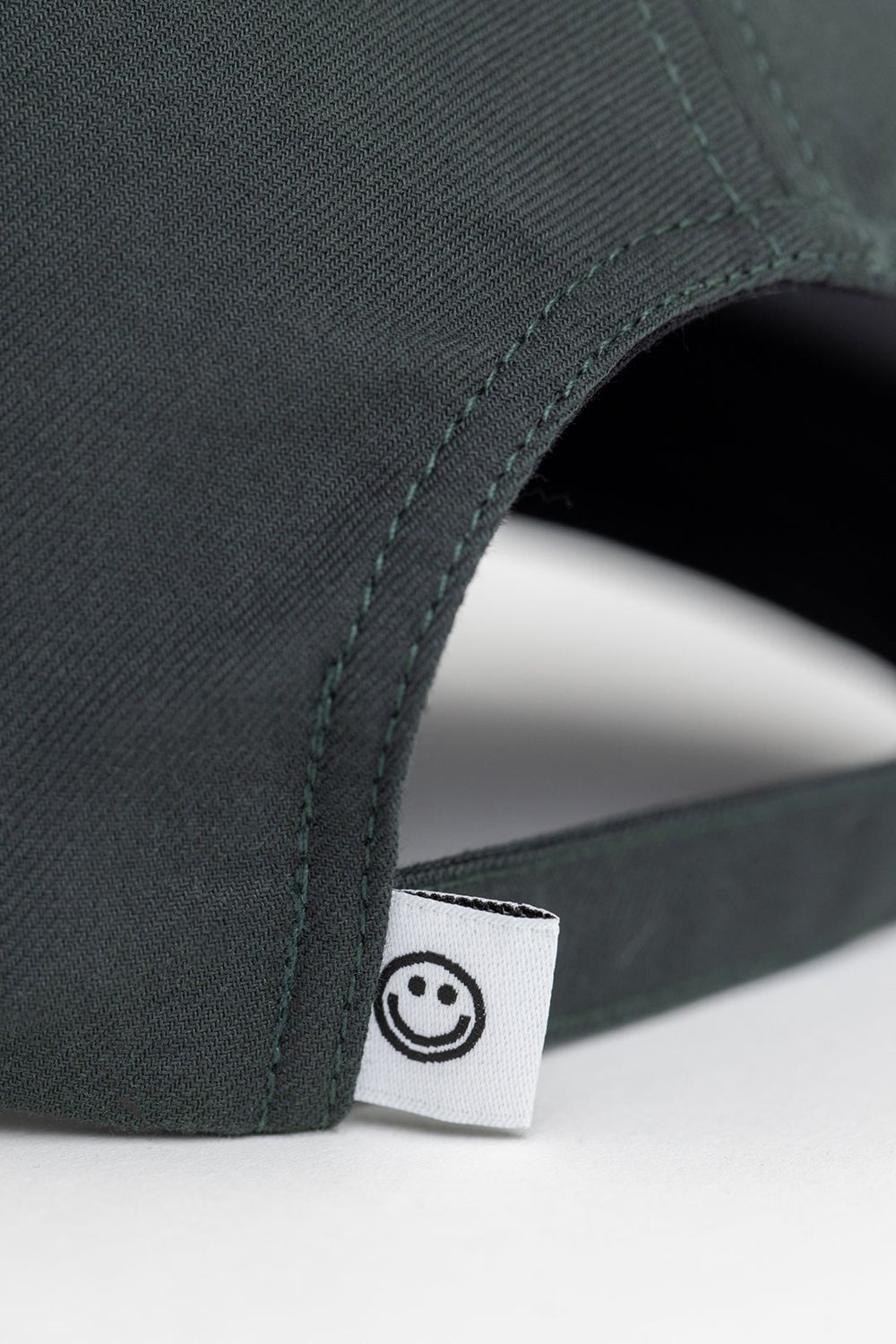 Casquette baseball verte en coton bio - dad cap pine green homme - Rotholz